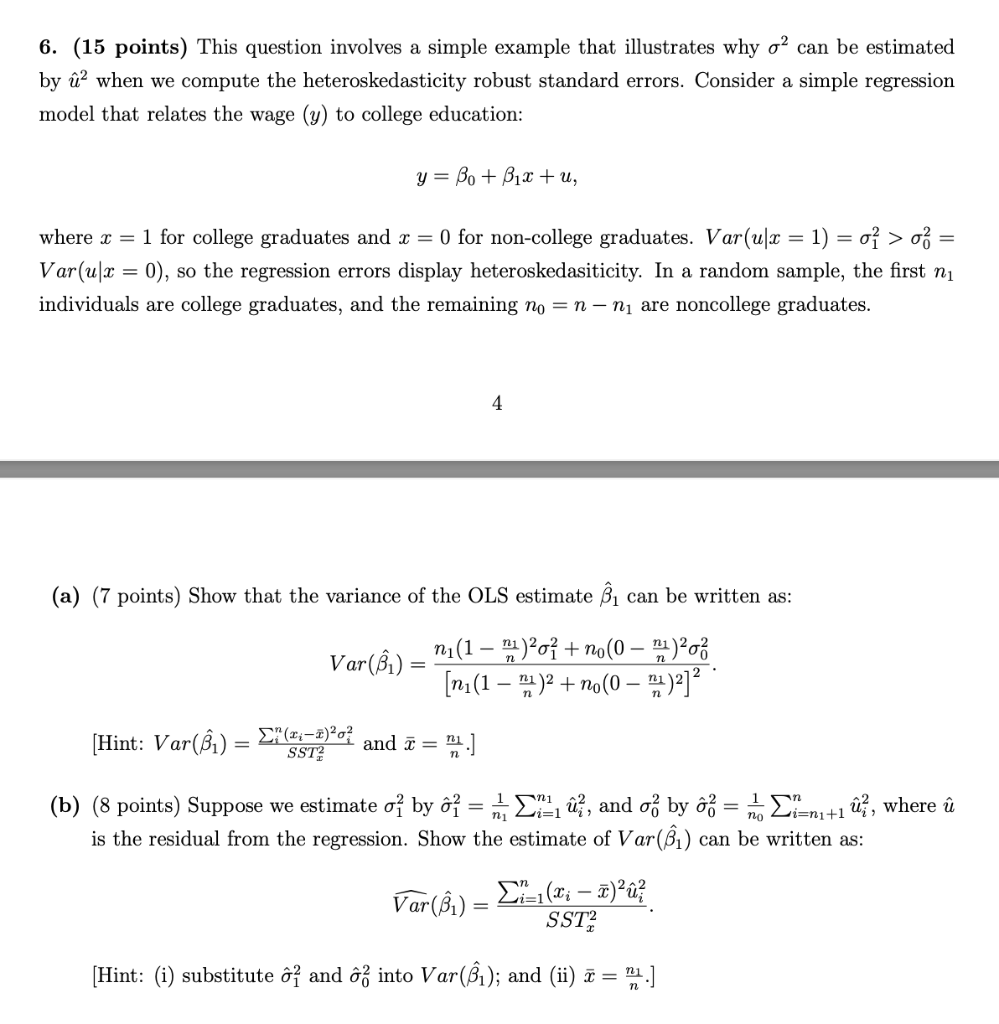 6 15 Points This Question Involves A Simple 