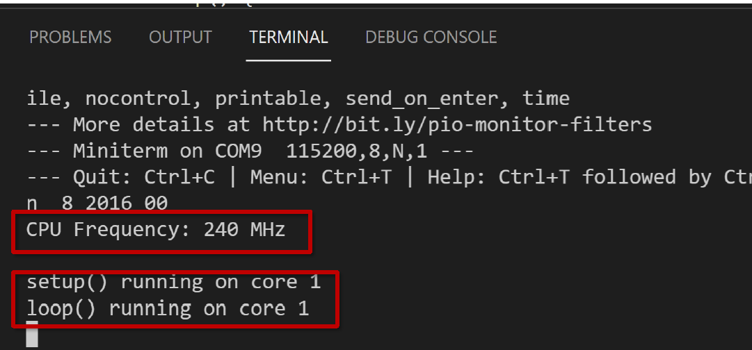 Solved ESP32 PlatformIO I need help with identifying what | Chegg.com