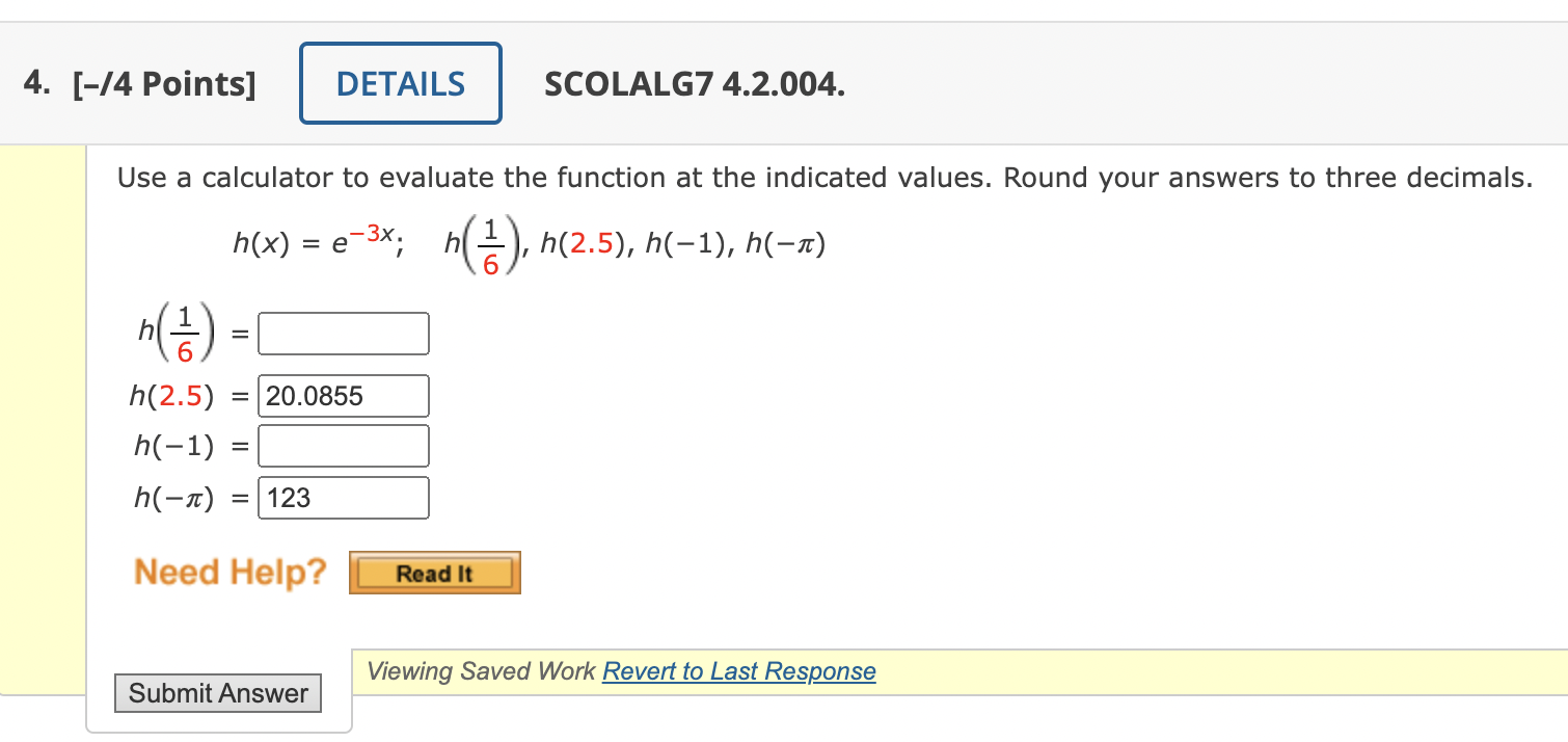 Solved 4. [-74 Points] DETAILS SCOLALG7 4.2.004. Use a | Chegg.com