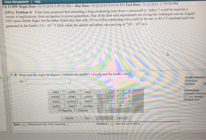 Solved Class Management 1 Help Ch 23 HW Begin Date: | Chegg.com