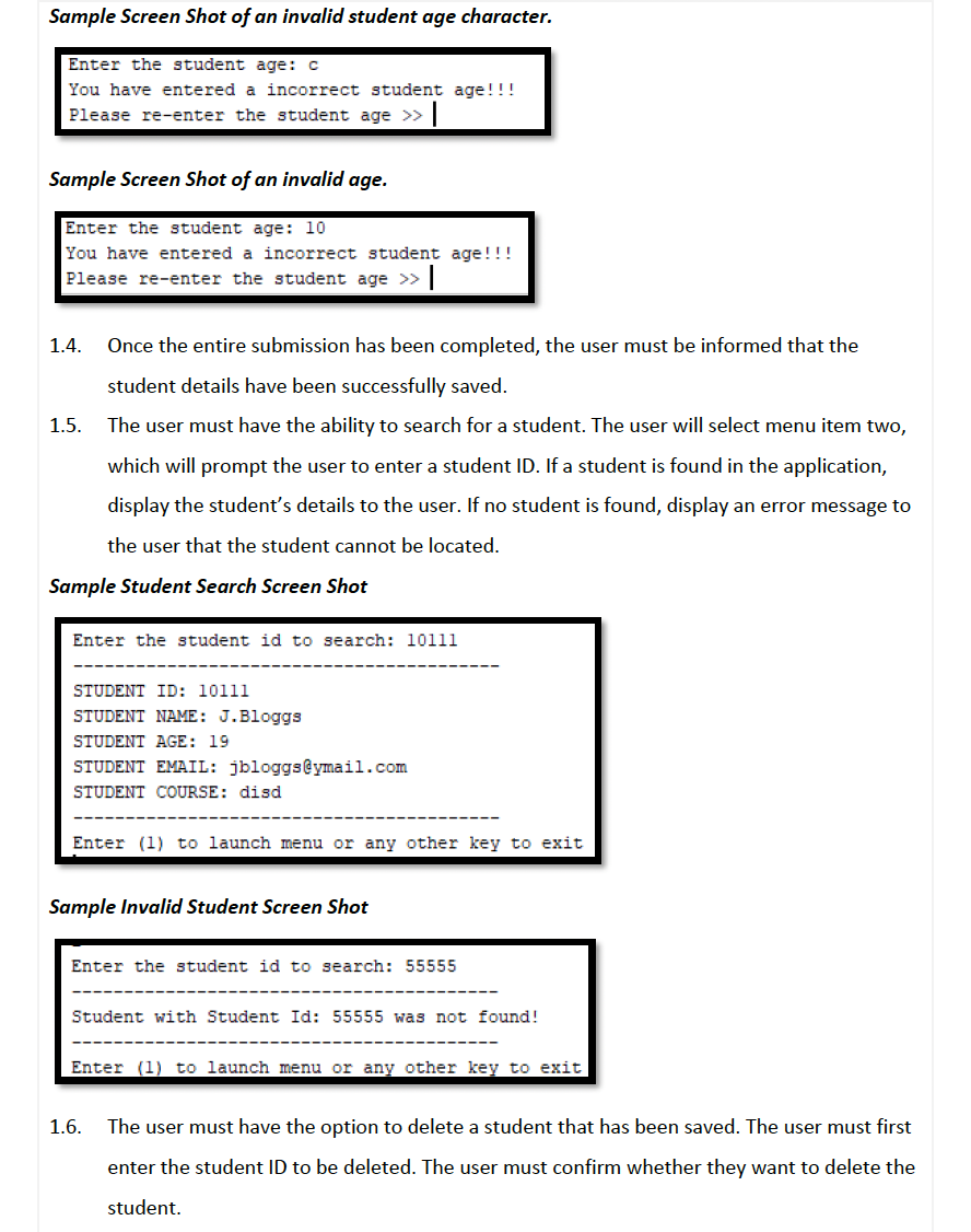 Solved Please use Java to help me answer the below | Chegg.com