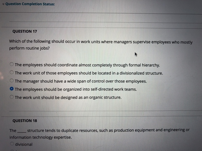 Solved v Question Completion Status: QUESTION 17 Which of | Chegg.com Solved v Question Completion Status: QUESTION 17 Which of | Chegg.com