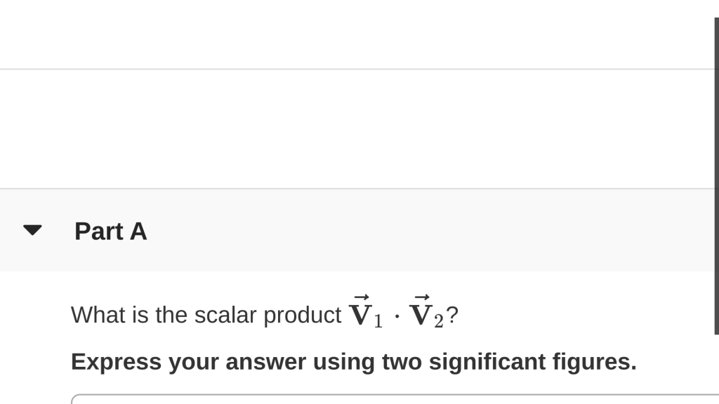Solved Vector V1 points along the z axis and has magnitude | Chegg.com