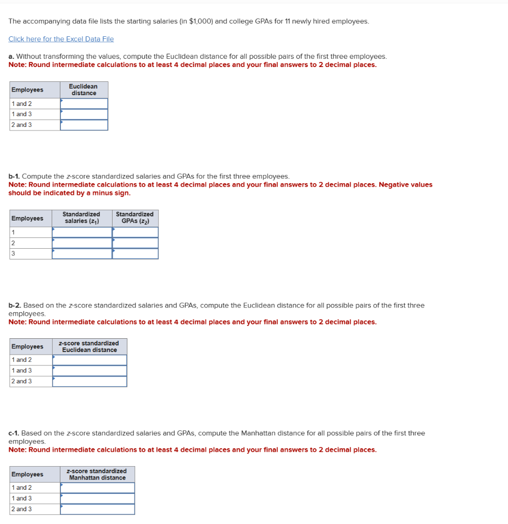 Solved The accompanying data file lists the starting | Chegg.com