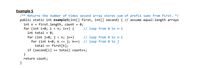 Solved , you are to analyze the complexity of the methods | Chegg.com