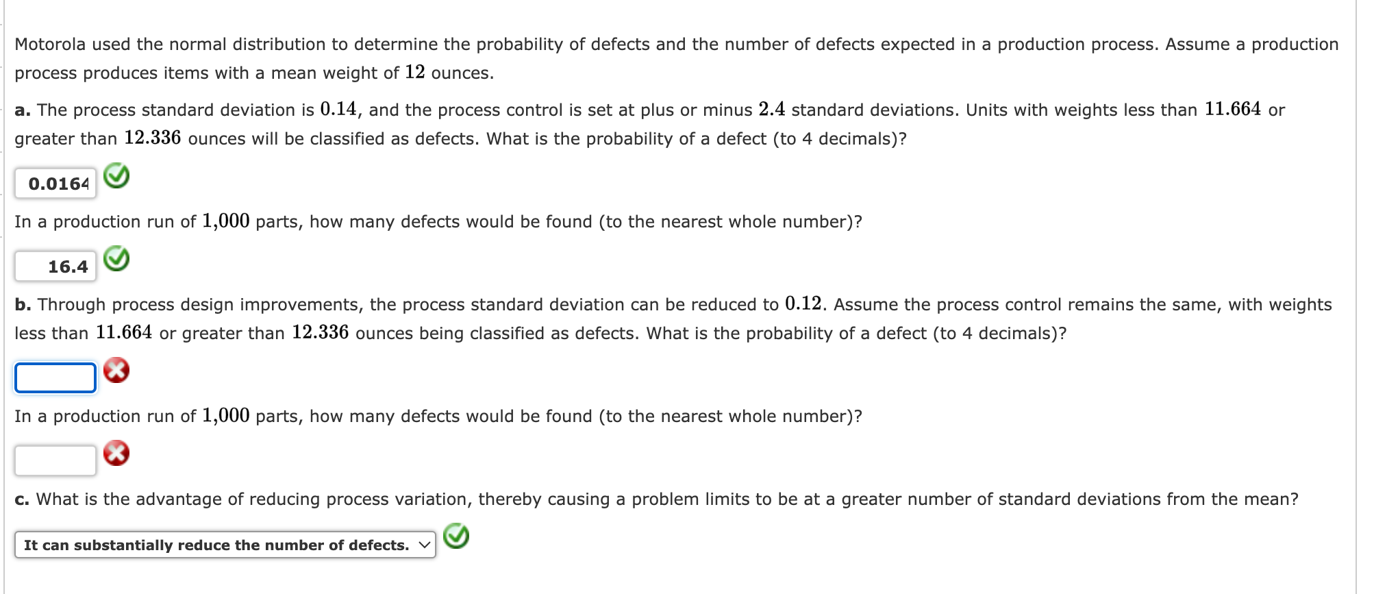 Motorola used the normal distribution to determine | Chegg.com