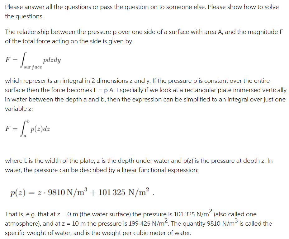 Solved Please answer all the questions or pass the question | Chegg.com