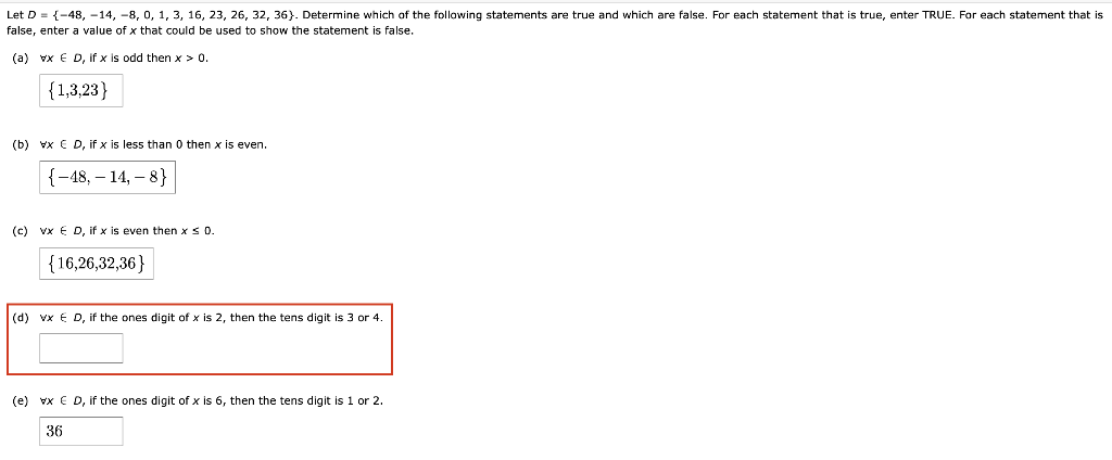 Solved Let D = {−48, −14, −8, 0, 1, 3, 16, 23, 26, | Chegg.com