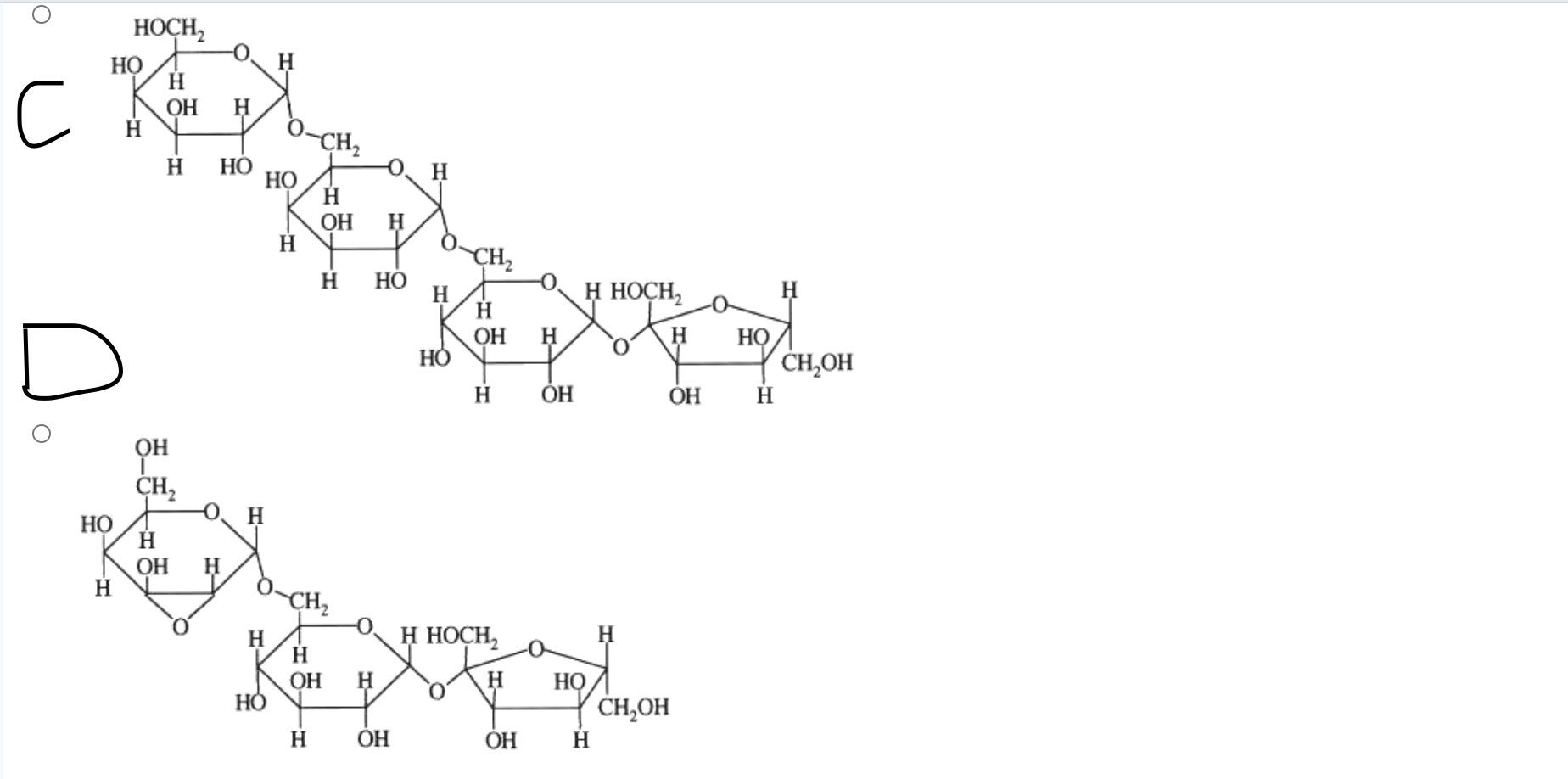 Solved Problem 22.38 Stachyose occurs in the roots of | Chegg.com