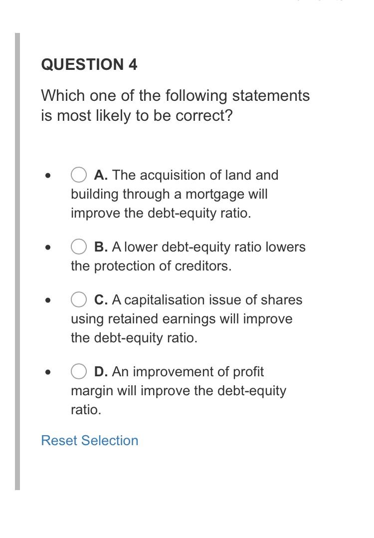 Solved QUESTION 1 Mimosa Ltd expects sales revenue of R20 | Chegg.com