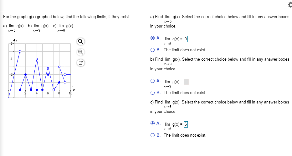 Solved For the graph g(x) graphed below, find the | Chegg.com
