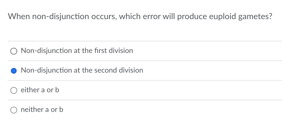 Solved When non-disjunction occurs, which error will produce | Chegg.com