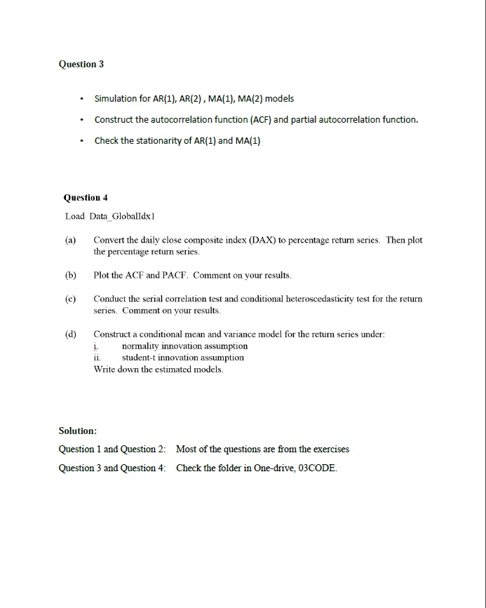 Solved MIDTERM REVISION FIN307 Question 01 6) Solve the | Chegg.com