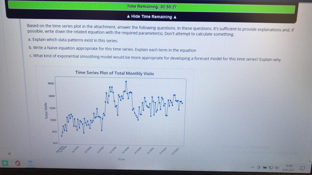 Solved Time Remaining: 02:55:27 A Hide Time Remaining A | Chegg.com