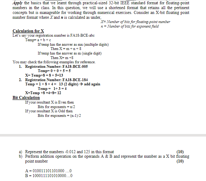 Apply the basics that we learnt through | Chegg.com