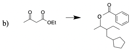 Solved Propose an efficient synthesis for the | Chegg.com