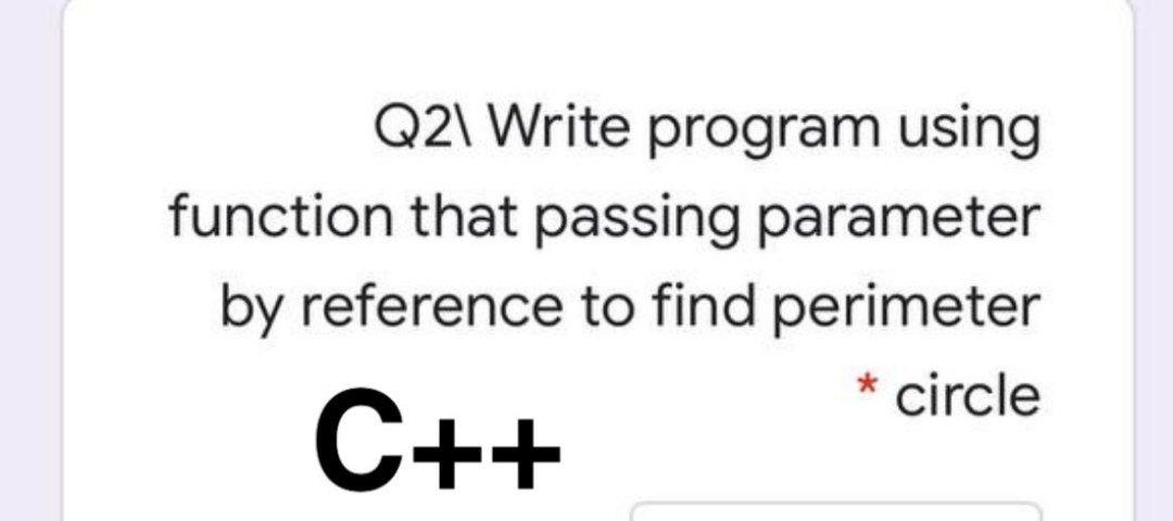 Solved Q21 Write Program Using Function That Passing 