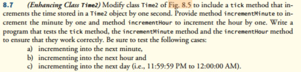 8 7 Enhancing Class Time2 Modify Class Time2 Of