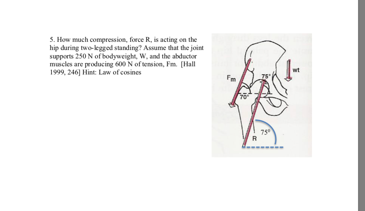 Solved with free body digram , and step by step solution | Chegg.com