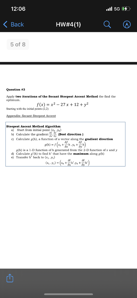 Solved Question \#3 Apply two iterations of the Secant | Chegg.com