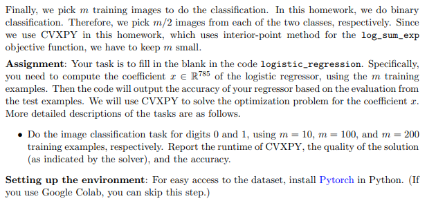 In this homework, we solve a image classification | Chegg.com