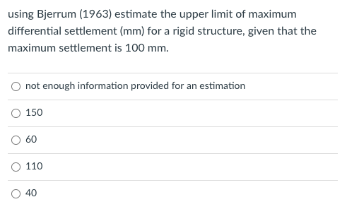 Solved using Bjerrum (1963) estimate the upper limit of | Chegg.com