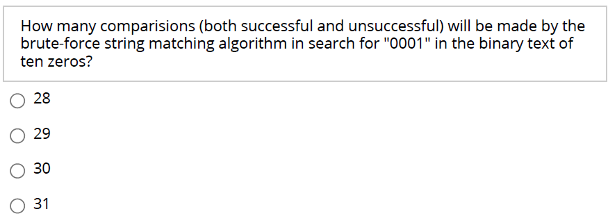 Solved How many comparisions (both successful and | Chegg.com