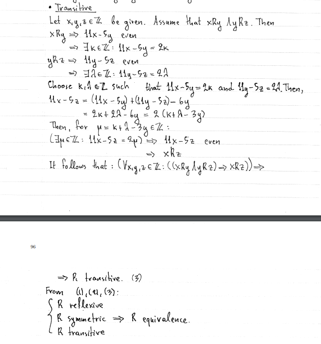 Solved Let R be a relation on Z defined by ∀a, b ∈ Z : (aRb | Chegg.com