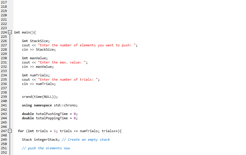 Solved In this quiz, you will implement the Stack ADT as a | Chegg.com