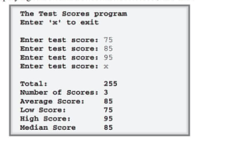 Solved Write python a program that produces the output shown | Chegg.com
