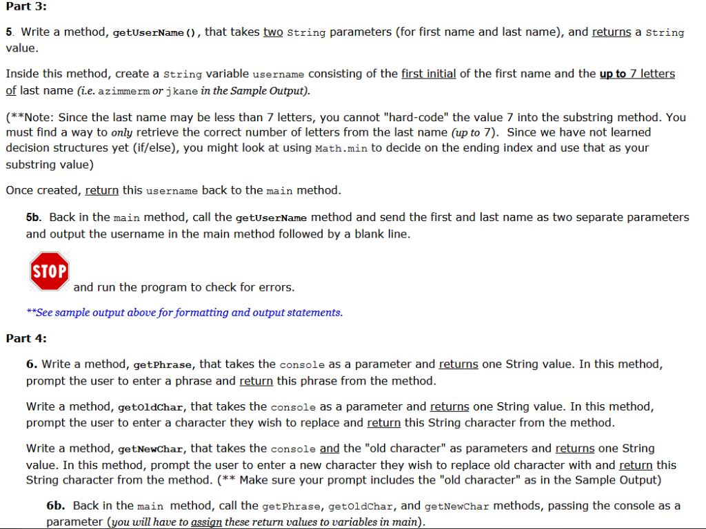 Solved Please help me with this exercises in JAVA. just use | Chegg.com