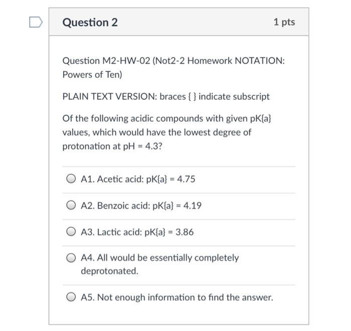 Solved Of the following acidic compounds with given pK{a} | Chegg.com