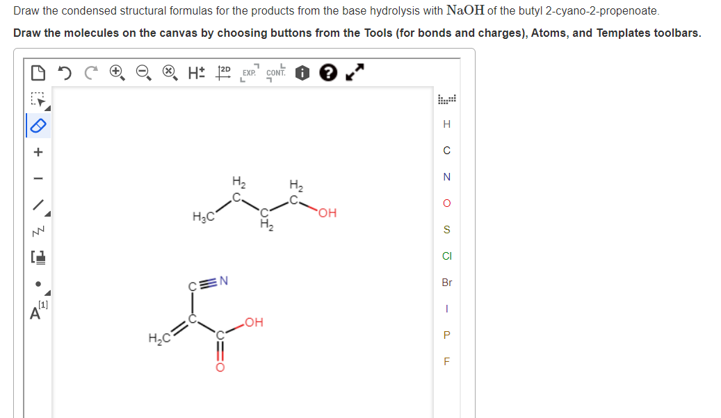Solved Draw the condensed structural formulas for the | Chegg.com