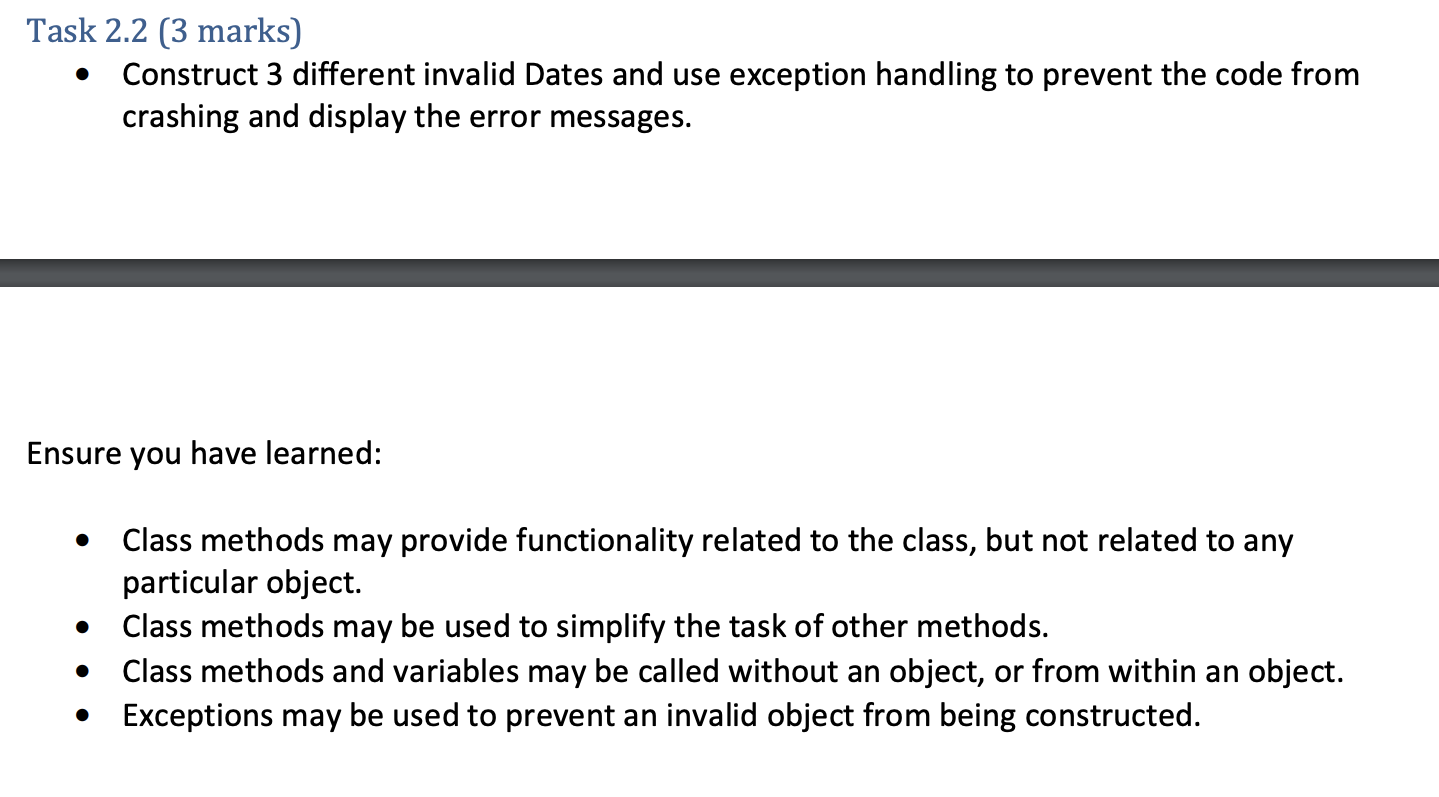 Solved Task 1.1 (12 marks) In UML, class methods and class | Chegg.com