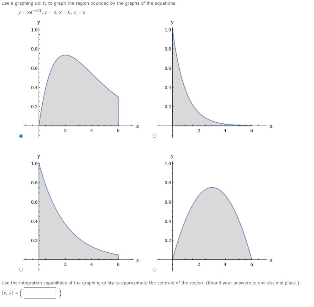 Solved Use a graphing utility to graph the region bounded by | Chegg.com
