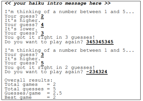 Solved This assignment focuses on while loops and random | Chegg.com