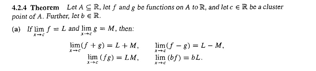 Solved 6. Use the definition of the limit to prove the first | Chegg.com
