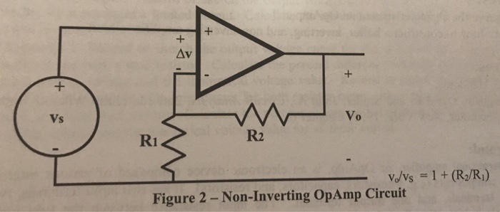 Solved Consider the non-inverting OpAmp circuit in the | Chegg.com