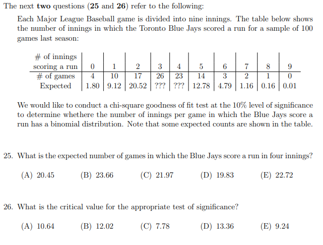 Solved Number 26 please. They said the answer is (c). But in | Chegg.com