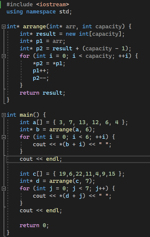 Solved Write a C++ function named arrange that accepts an | Chegg.com Solved Write a C++ function named arrange that accepts an | Chegg.com