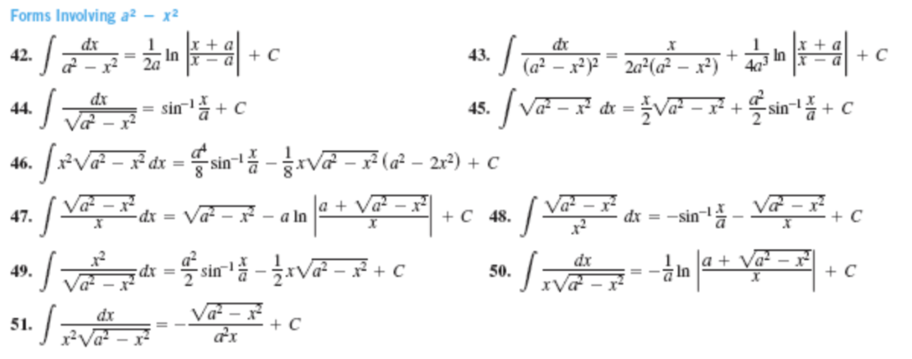 Solved Use integral tables to evaluate the integral. Savax-a | Chegg.com Solved Use integral tables to evaluate the integral. Savax-a | Chegg.com