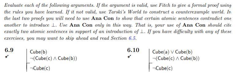 Solved Evaluate each of the following arguments. If the | Chegg.com