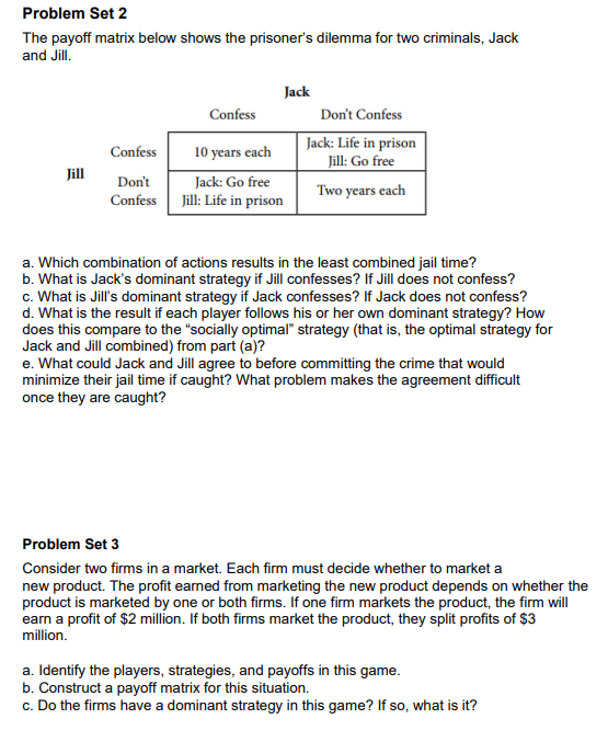 Solved Basic Game Theory Margaret Ray University of Mary | Chegg.com