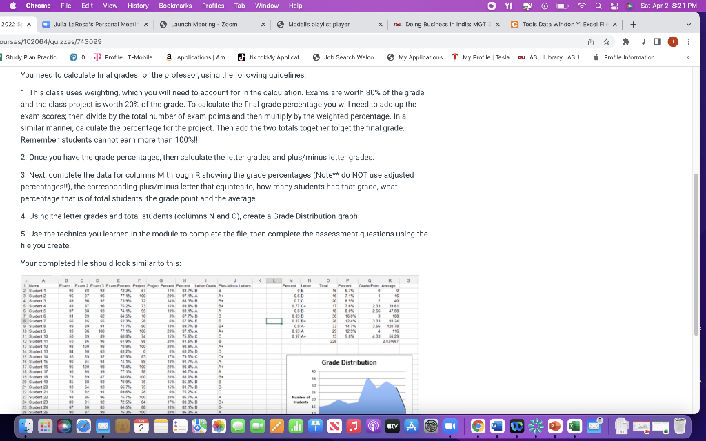 Solved Chrome File Edit View History Bookmarks Profiles Tab | Chegg.com