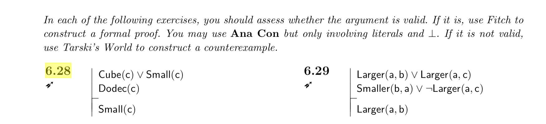 Solved In each of the following exercises, you should assess | Chegg.com