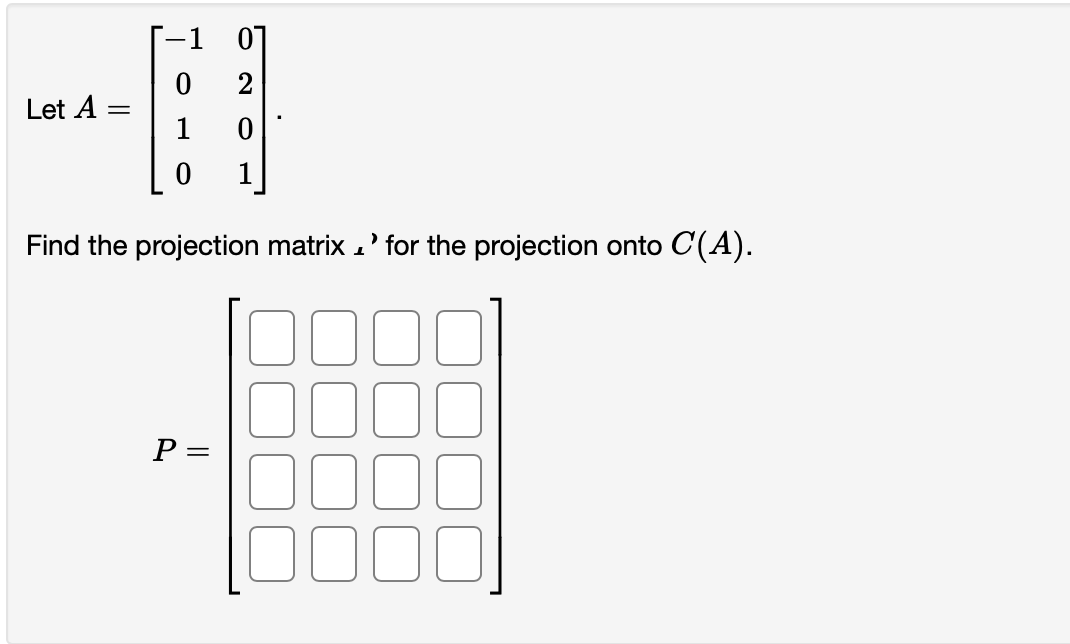 Solved F1 -3 -37 -27 -3 and B= Let A= 1 = 1 1 3 0 Each of | Chegg.com