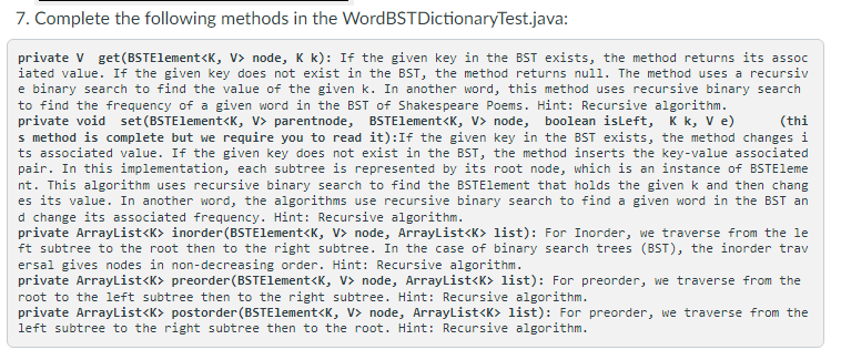 Solved package viz; import ADTs.DictionaryADT; import | Chegg.com