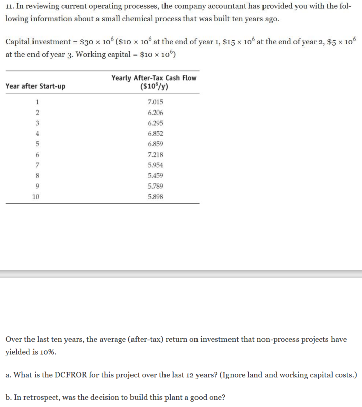 Solved DCFROR is supposedly 9.9, but I don't know how they | Chegg.com