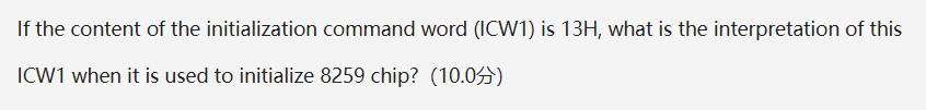 Solved Topic: Microcomputer interface technology I will give | Chegg.com