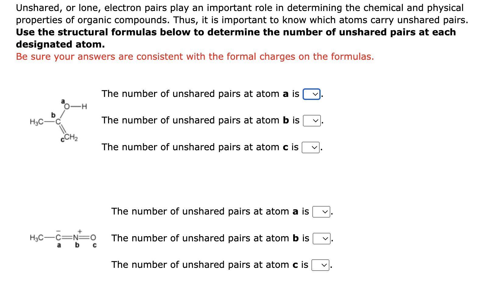 Unshared, or lone, electron pairs play an important | Chegg.com